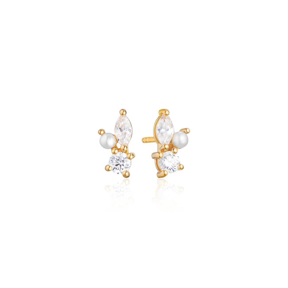 Sif Jakobs Adria Tre Piccolo Earrings in Gold – Cherry Soda Jewellery